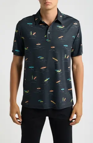 KAHALA Surf Check Performance Polo