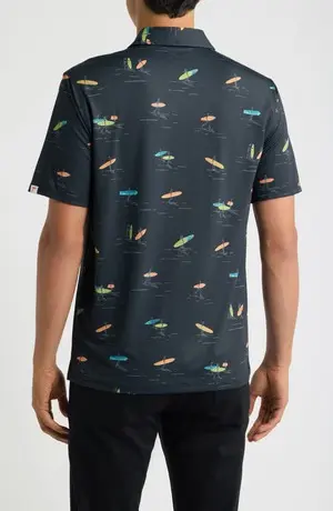 KAHALA Surf Check Performance Polo