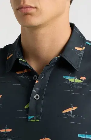 KAHALA Surf Check Performance Polo