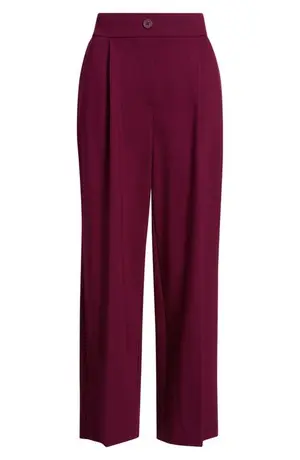 Anne Klein Pleated Wide Leg Pants