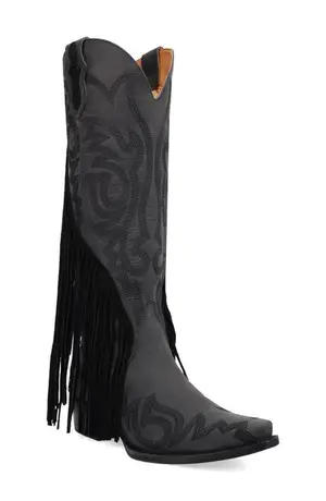 DINGO Walk West Western Boot - Black