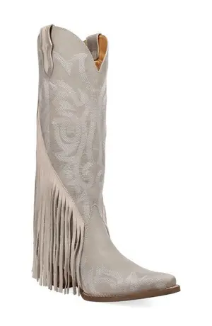 DINGO Walk West Western Boot - White