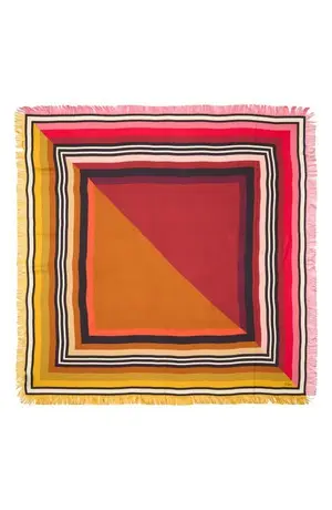 Echo Half And Half Silk Scarf