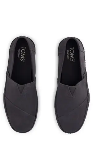 Toms Alpargata Premium Slip On - Dark Grey