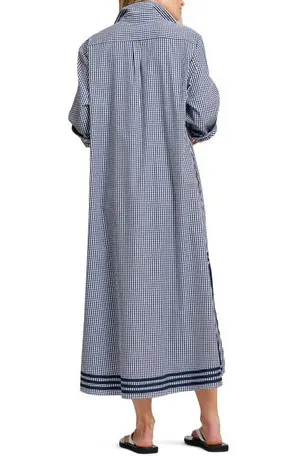 SHIRTY Pippa A-line Gingham Shirtdress