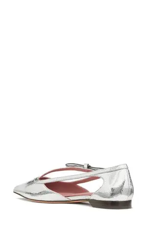 Kate Spade New York Loop Pointed Toe Leather Flat