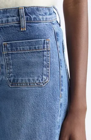 Ramy Brook Cleo High Waist Wide Leg Jeans