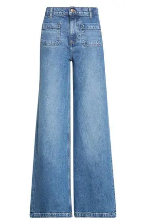 Ramy Brook Cleo High Waist Wide Leg Jeans
