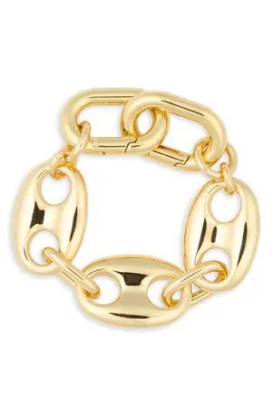 Clare V. Mariner Chain Top Handle - Gold