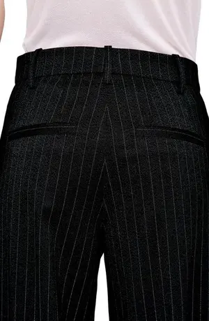 Zadig&Voltaire Panol Tailleur Pinstriped Pants