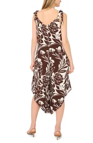 Vince Camuto Tie Strap Wide Leg Jumpsuit