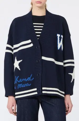 Max Mara Virgin Wool Cardigan