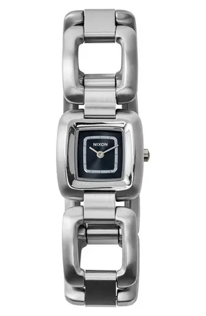 Nixon Sisi Stainless Steel Bracelet Watch - All Silver/black