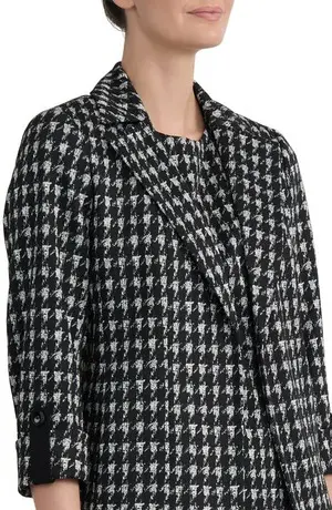 KASPER Open Front Seamed Jacket