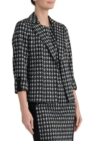 KASPER Open Front Seamed Jacket