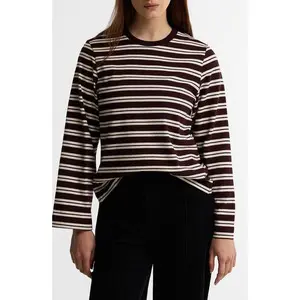 Barbour Straight Hem T-shirts For Women