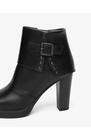 NEROGIARDINI Platform Cuff Bootie