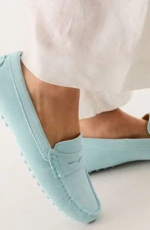 MENINA STEP Oporto Suede Moccasin Loafer