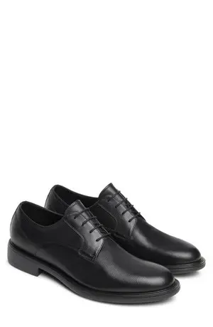 NEROGIARDINI Plain Toe Derby - Black