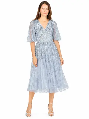 LARA NEW YORK Flowing - Periwinkle