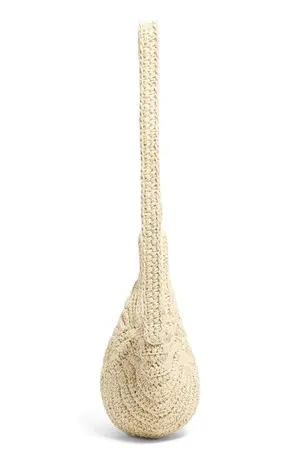 Stoney Clover Lane Shell Spiral Raffia Crossbody Bag