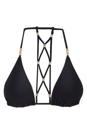 VIX PAULA HERMANNY Lucy Strappy Triangle Bikini Top