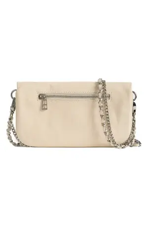 Zadig&Voltaire Rock Nano Tattoo Leather Clutch