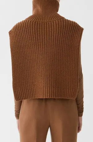Lafayette 148 New York Merino Wool Button-front Dickie