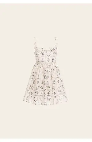 Agua Bendita Barbara Arena Mini Dress