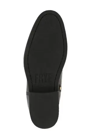 THE FRYE COMPANY Quinn Knee High Leather Boots With Harness Detail