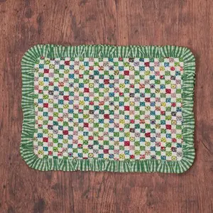 MODERN PRAIRIE Rebecca Ruffle Placemat