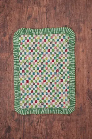 MODERN PRAIRIE Rebecca Ruffle Placemat