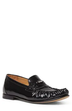 Fendi Scrunch Penny Loafer - Nero