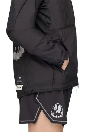 Y3 Graphic Print Running Jacket