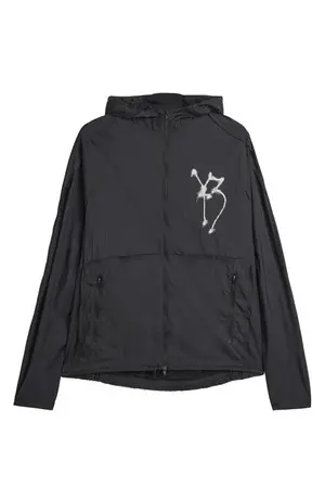 Y3 Graphic Print Running Jacket