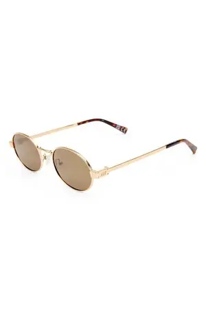 Le Specs Poseidon Deux Oval Polarized Sunglasses