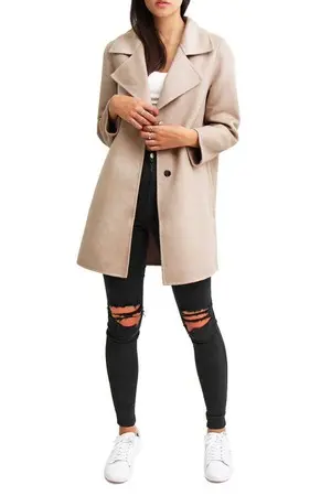 BELLE & BLOOM Ex Boyfriend Wool Blend Coat