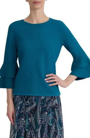 Kasper 3/4 Sleeve Tops