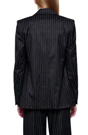 Zadig&Voltaire Valser Pinstriped Blazer