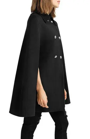 BELLE & BLOOM On My Mind Wool Blend Cape