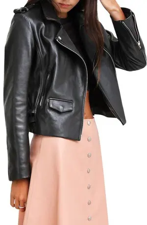 BELLE & BLOOM Just Friends Leather Jacket