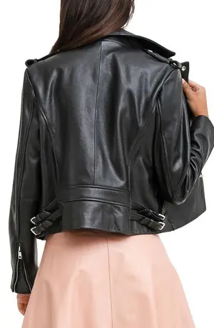 BELLE & BLOOM Just Friends Leather Jacket