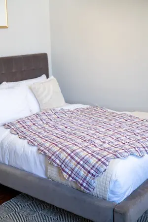 MODERN PRAIRIE Pansies Throw