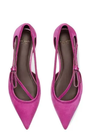 Kate Spade New York Loop Pointed Toe Flat
