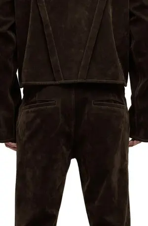 Hudson Jeans Walker Faux Suede Trousers