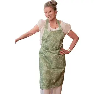 MODERN PRAIRIE Fern Chef Apron - Green