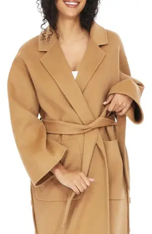 BELLE & BLOOM Wide Awake Wool Blend Coat