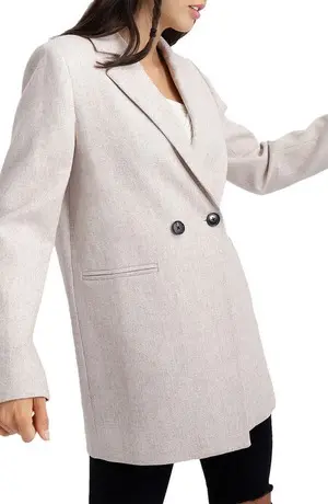 BELLE & BLOOM Kensington Oversize Wool Blend Coat