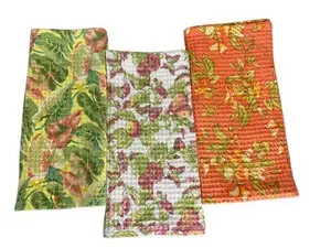 MODERN PRAIRIE House Patchwork Tea Towel Bundle - Green