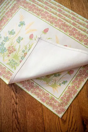 MODERN PRAIRIE Clover Canvas Placemats